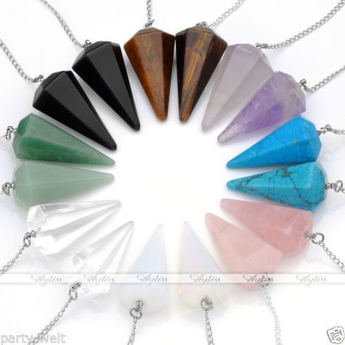 Facetslebet pendul til kun 75,- køb hos www. annelisedahl.dk